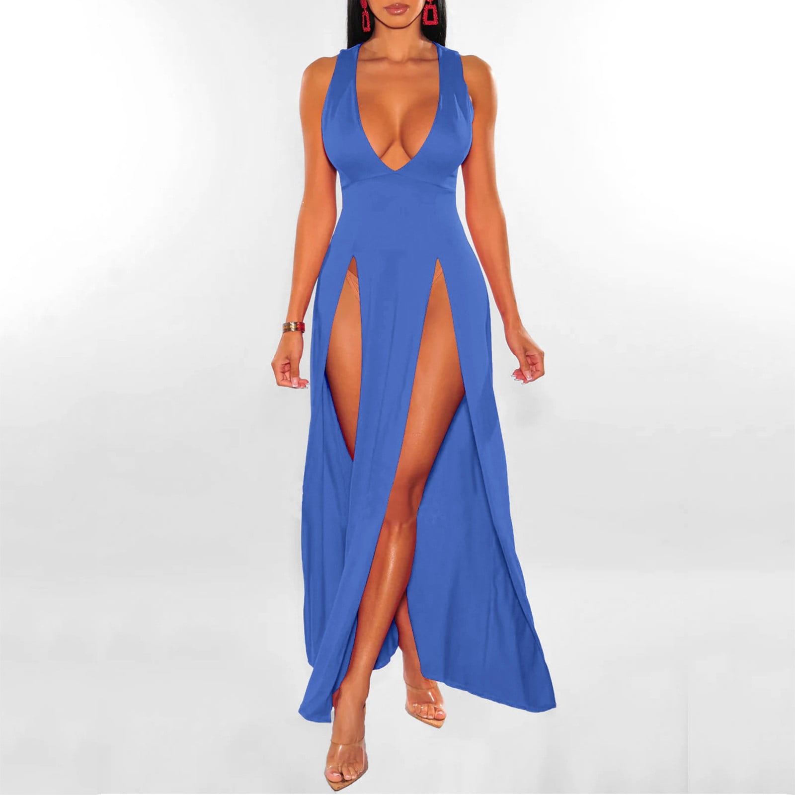 Idall Wedding Guest Dresses Prom Dresses Womens Sexy Summer Long Dress