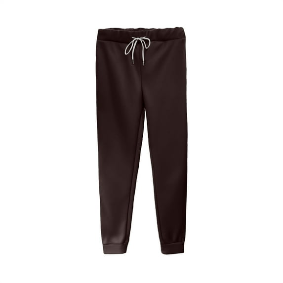 IDALL Wide Leg Sweatpants Women Fleece Lined Baggy Sweat Pants Straight ...