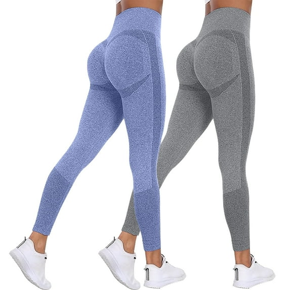 IDALL Women Scrunch Butt Lifting Seamless Leggings Non See Through ...