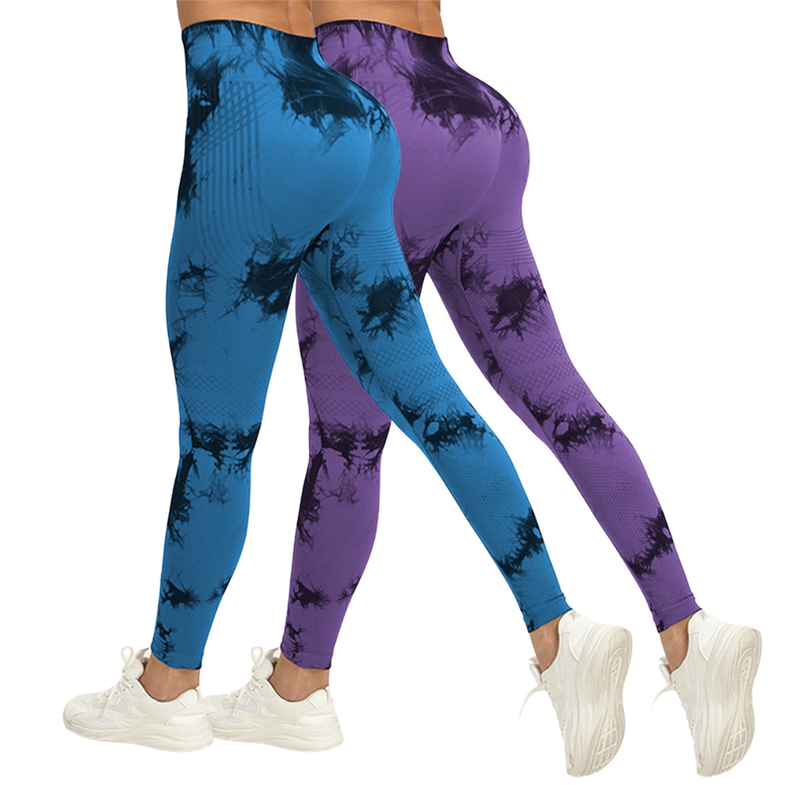 IDALL Women's High Waist Workout Leggings Cellulite Leggings for Women ...