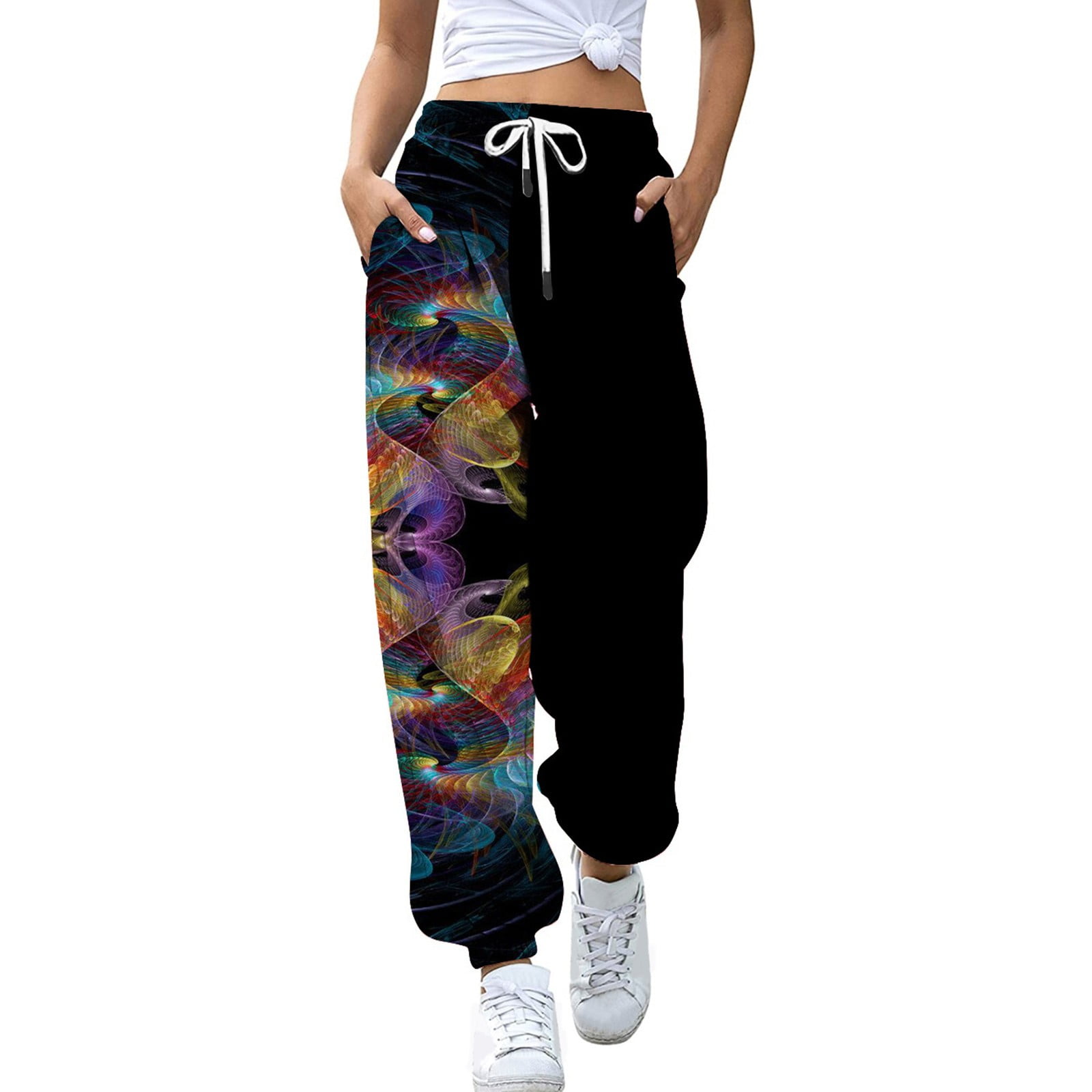 IDALL Womens Summer Clothes Joggers for Women Joggers High Athletic ...