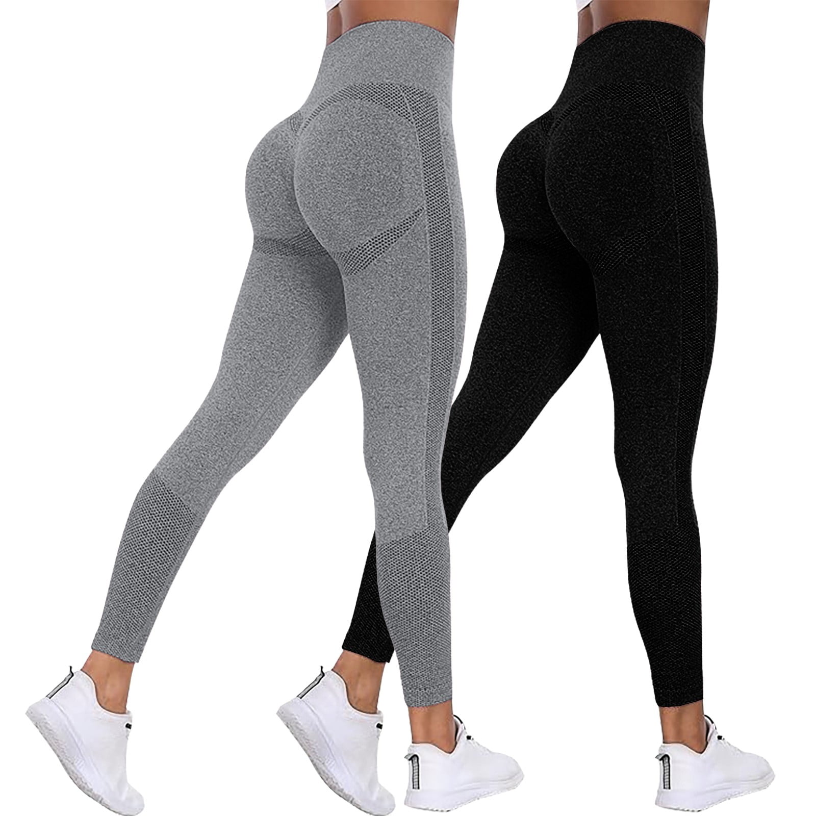 IDALL Yoga Leggings for Women Yoga Pants Women No Front Seam Tummy ...