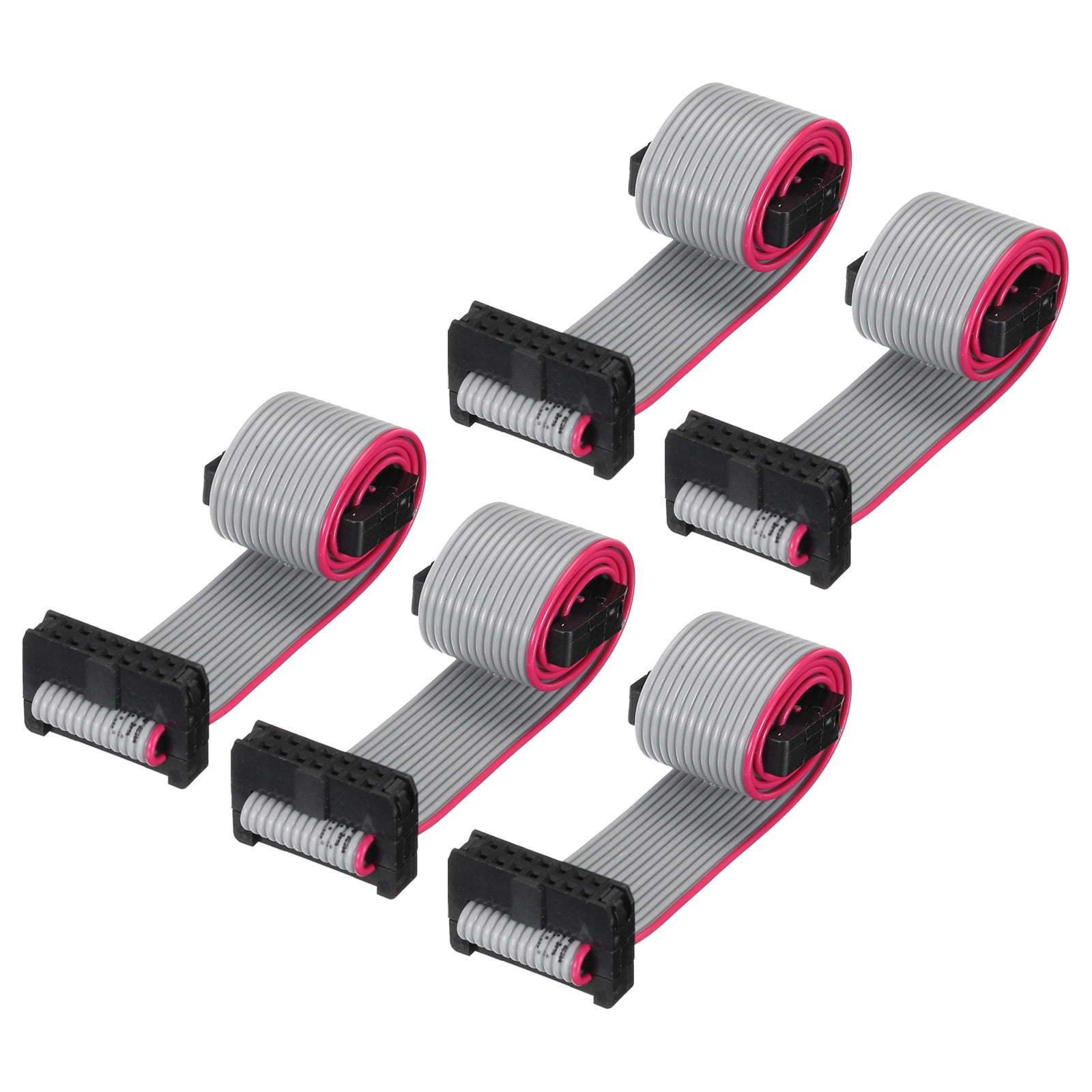 IDC 14Pin Flat Ribbon Cable, 2.0mm Pitch FC to FC Connector 20cm Length ...