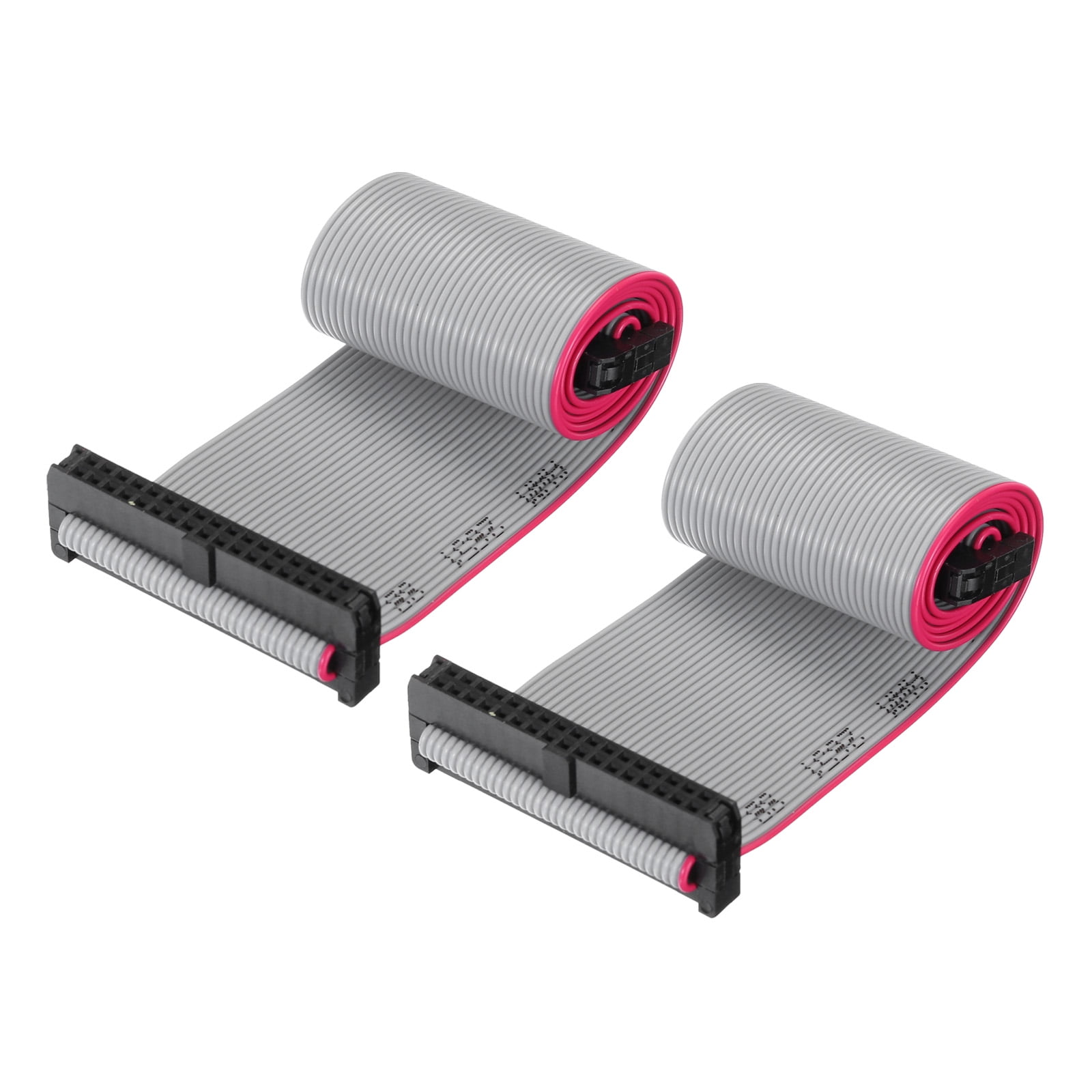 IDC 34Pin Flat Ribbon Cable, 2.0mm Pitch FC to FC Connector 30cm Length ...