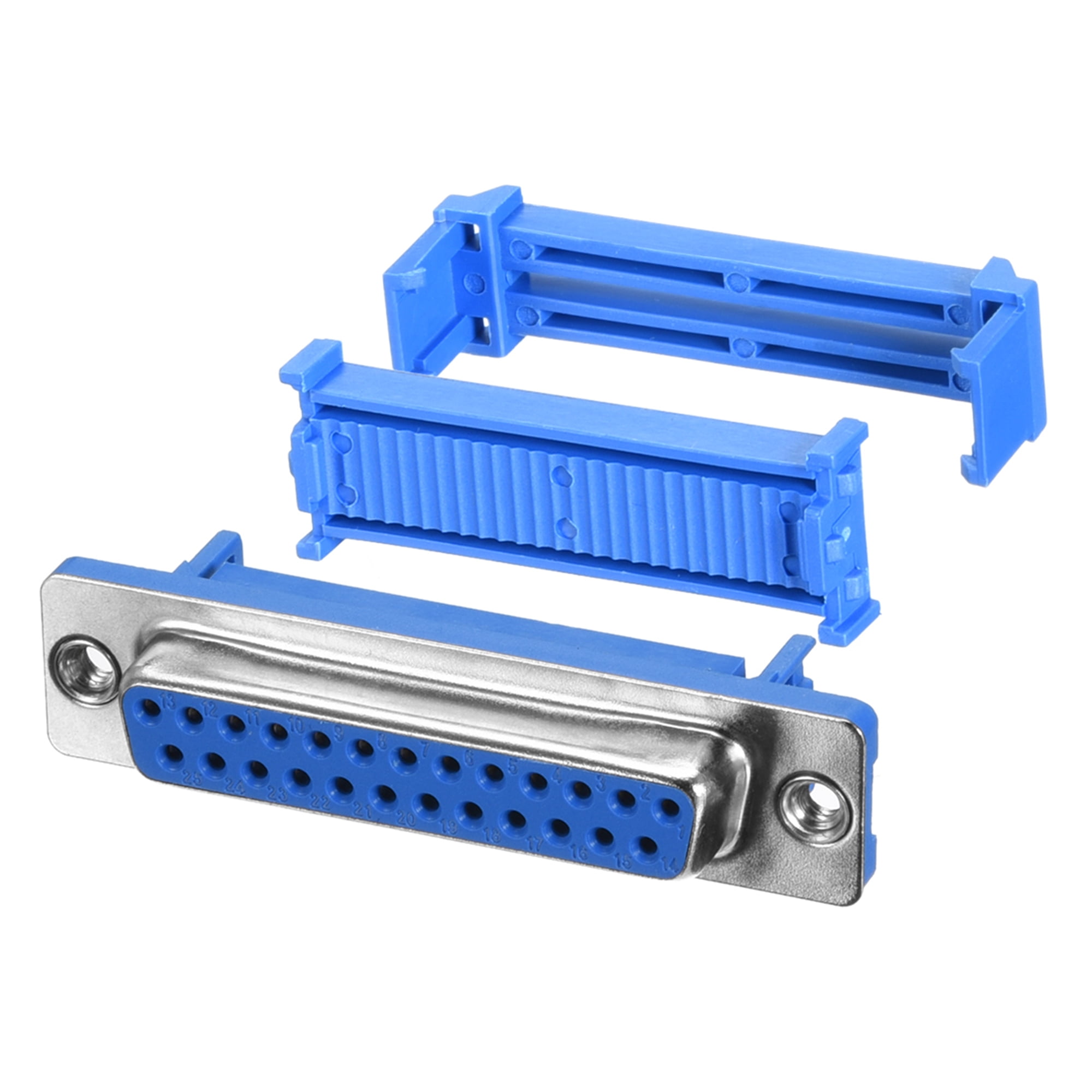 IDC D-Sub Ribbon Cable Connector 25-pin 2-row Female IDC Crimp Port ...
