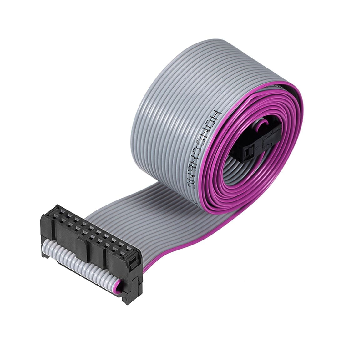 IDC Wire Flat Ribbon Cable FC/FC Connector A-type 20 Pins 2.54mm Pitch 1m Length - Walmart.com
