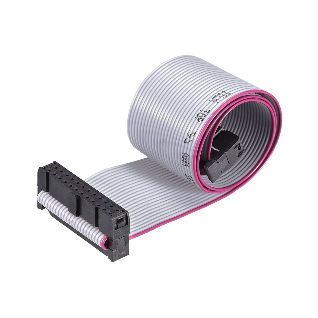 IDC Wire Flat Ribbon Cable FC/FC Connector A-type 24Pins 2.54mm Pitch ...