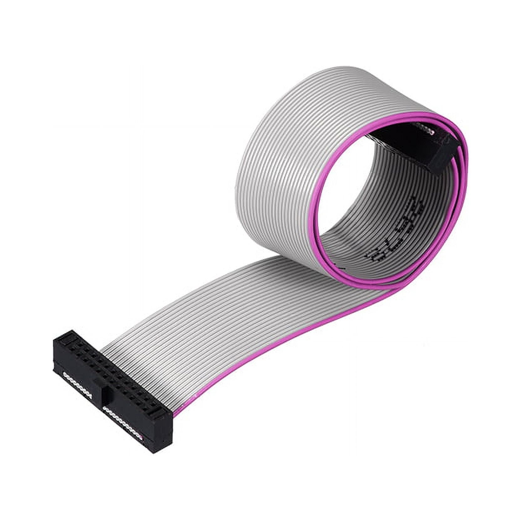 IDC Wire Flat Ribbon Cable FC/FC Female Connector A-type 24Pins 1.27mm ...