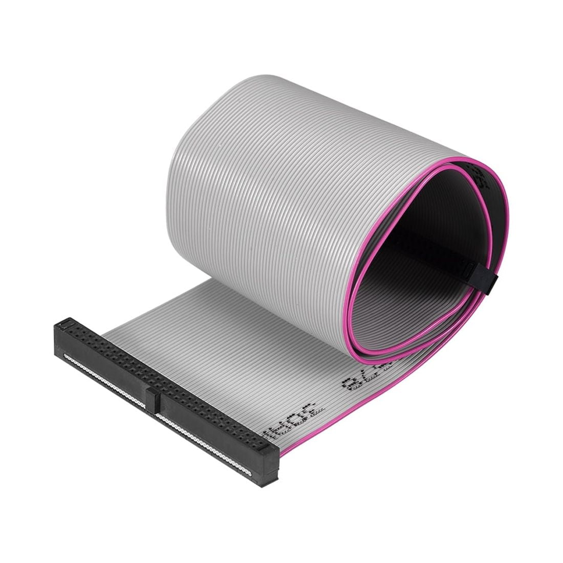 IDC Wire Flat Ribbon Cable FC/FC Female Connector A-type 60Pins 1.27mm ...