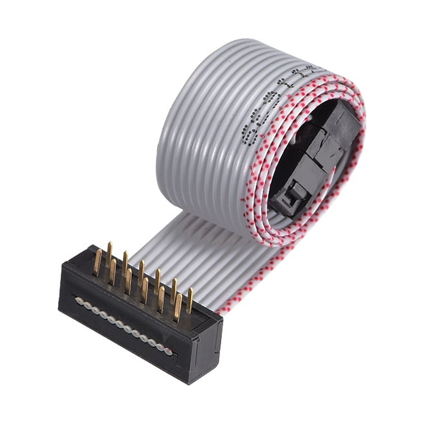 IDC Wire Flat Ribbon Cable FC/FD Connector A-type 12Pins 2.54mm Pitch 0 ...