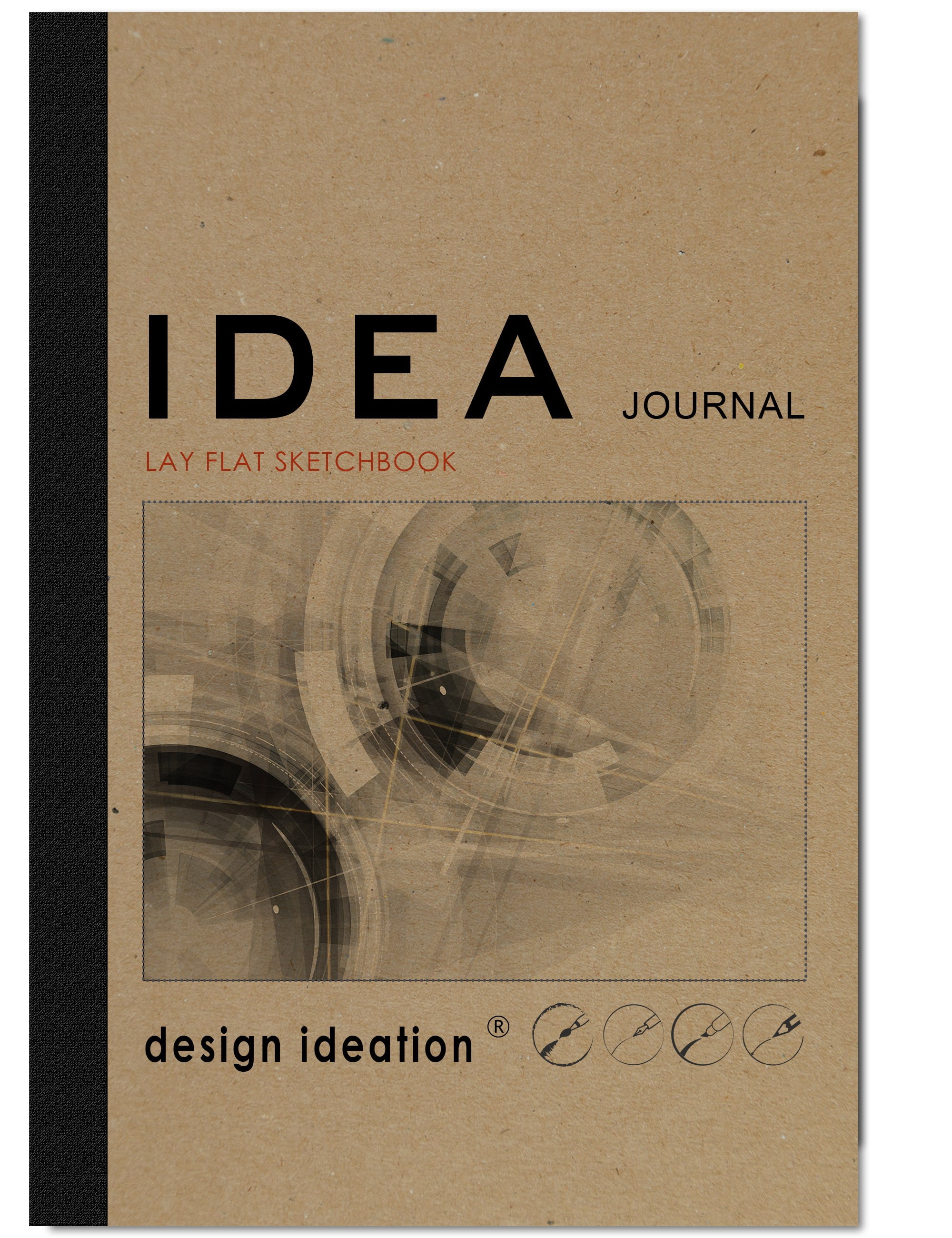 IDEA JOURNAL LAY FLAT Sketchbook. Removable sheet, journal style ...