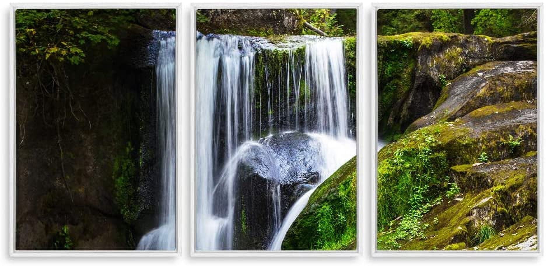 IDEA4WALL 3 Piece Framed Canvas Wall Art for Living Room, Bedroom ...