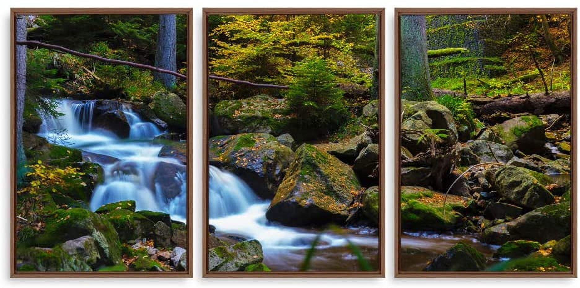 IDEA4WALL 3 Piece Framed Canvas Wall Art for Living Room, Bedroom ...