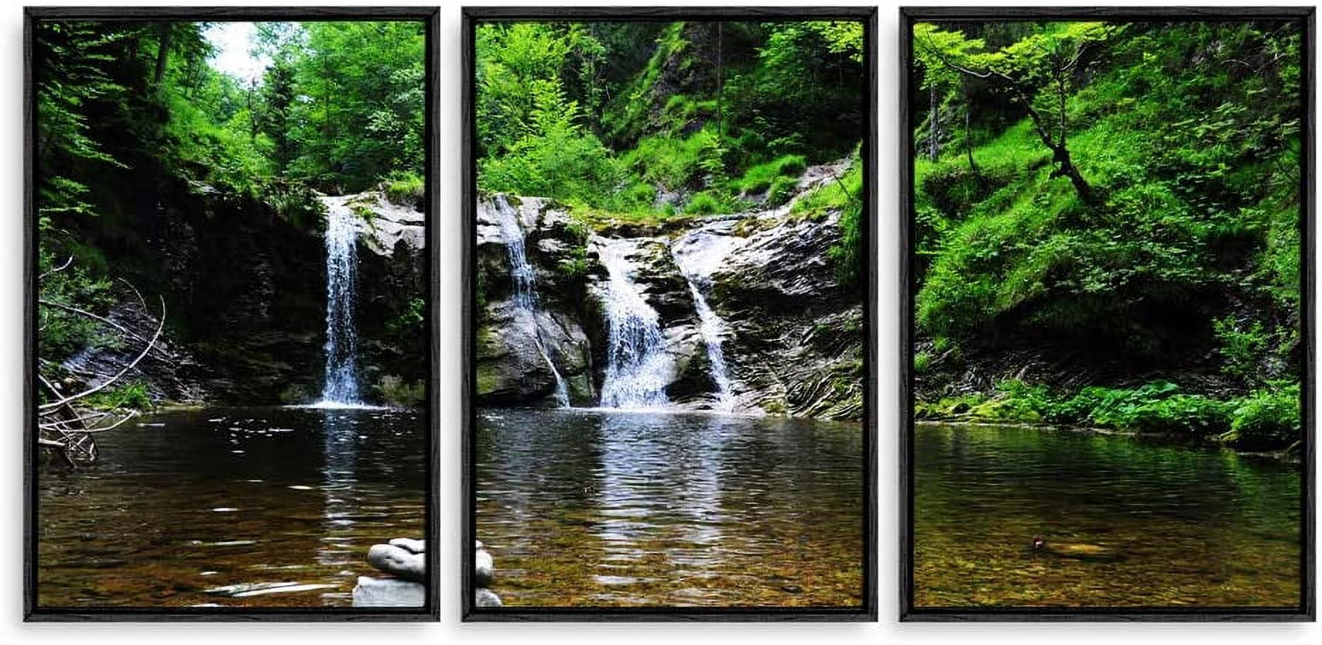 IDEA4WALL 3 Piece Framed Canvas Wall Art for Living Room, Bedroom ...