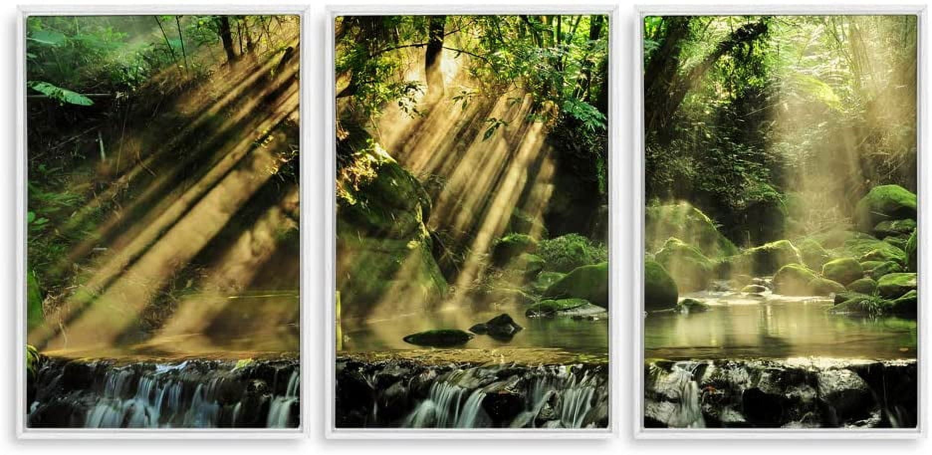 IDEA4WALL 3 Piece Framed Canvas Wall Art for Living Room, Bedroom ...