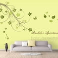 IDEA4WALL 4pcs Minimalist Illustration Peel and Stick Wallpaper ...