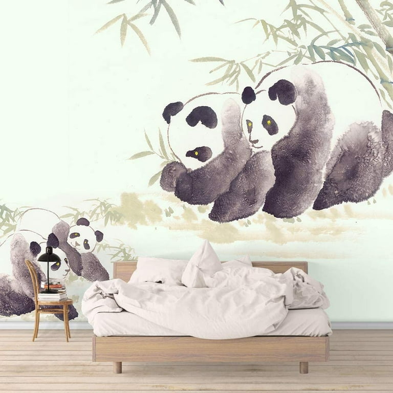 panda wall mural