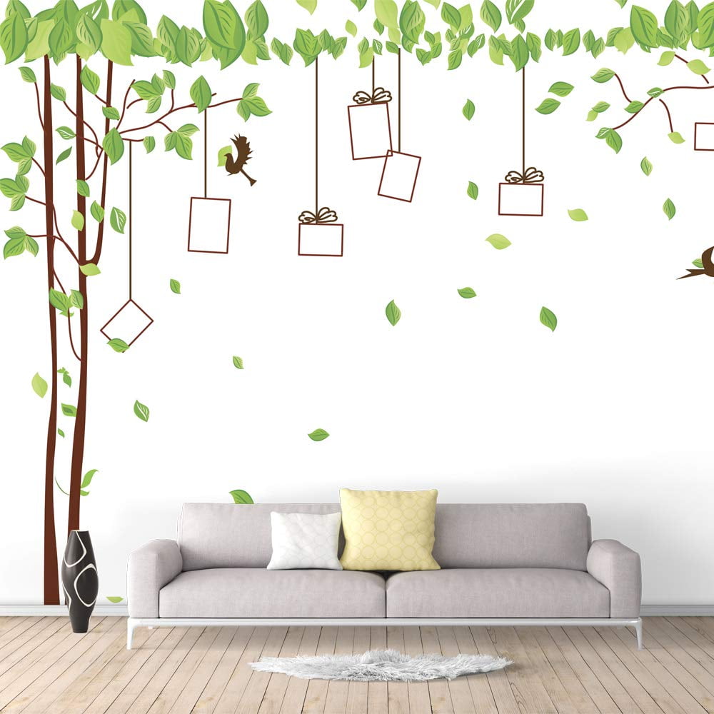 IDEA4WALL 6pcs Minimalist Illustration Peel and Stick Wallpaper ...