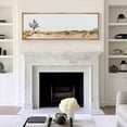 IDEA4WALL Extra Large Framed Canvas Print Wall Art Desert Solitude ...