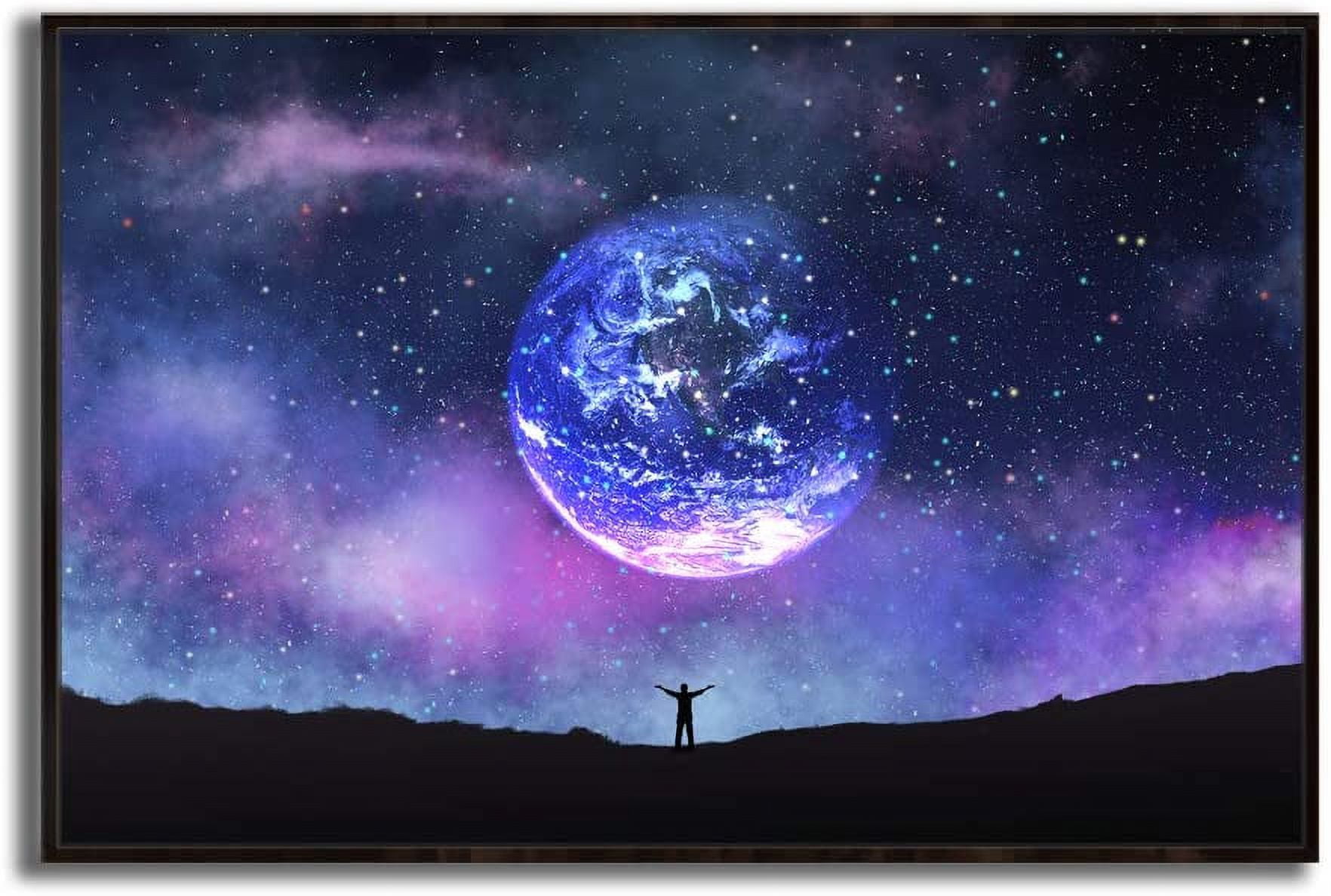 IDEA4WALL Framed Canvas Wall Art for Living Room, Bedroom Dreamland ...