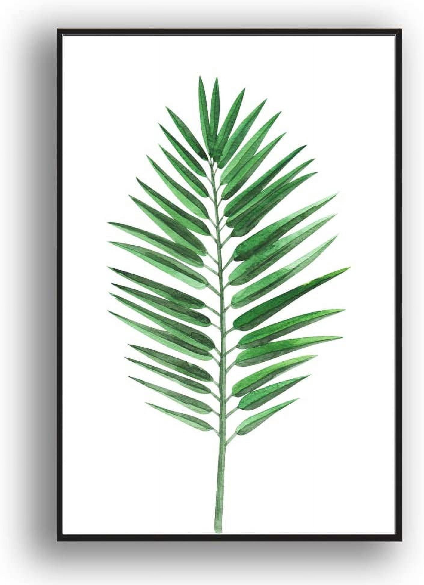 IDEA4WALL Framed Canvas Wall Art for Living Room, Bedroom Leaves Canvas ...