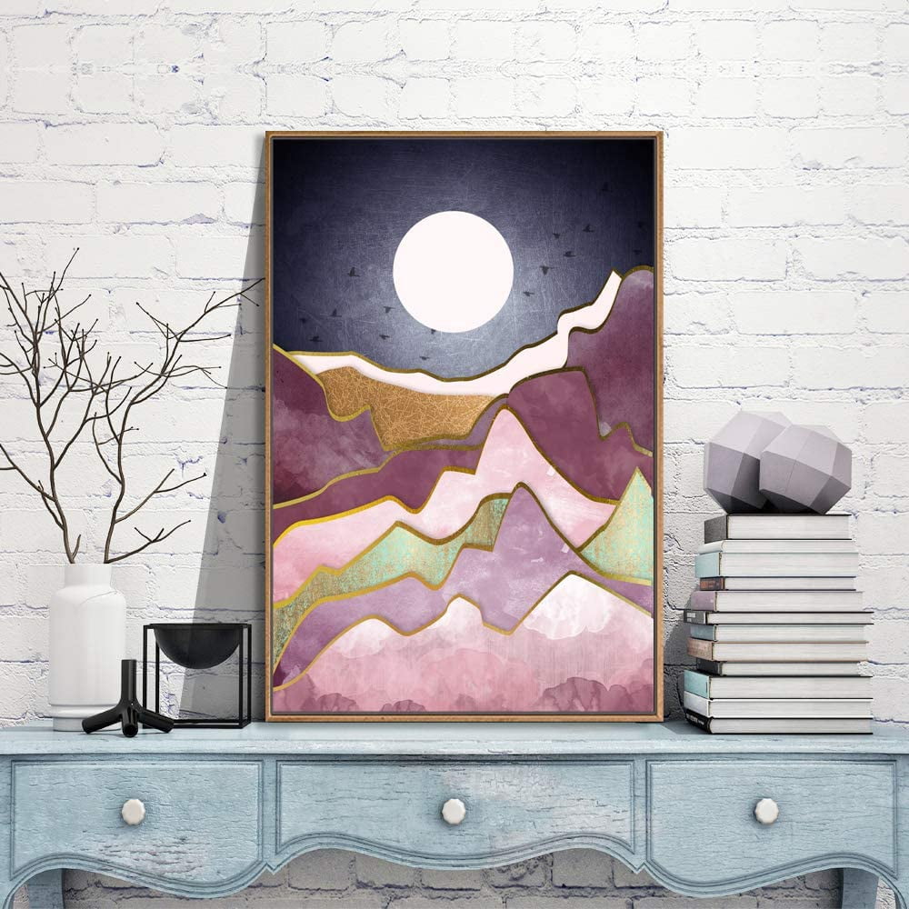 IDEA4WALL Framed Canvas Wall Art for Living Room, Bedroom Nordic Style ...
