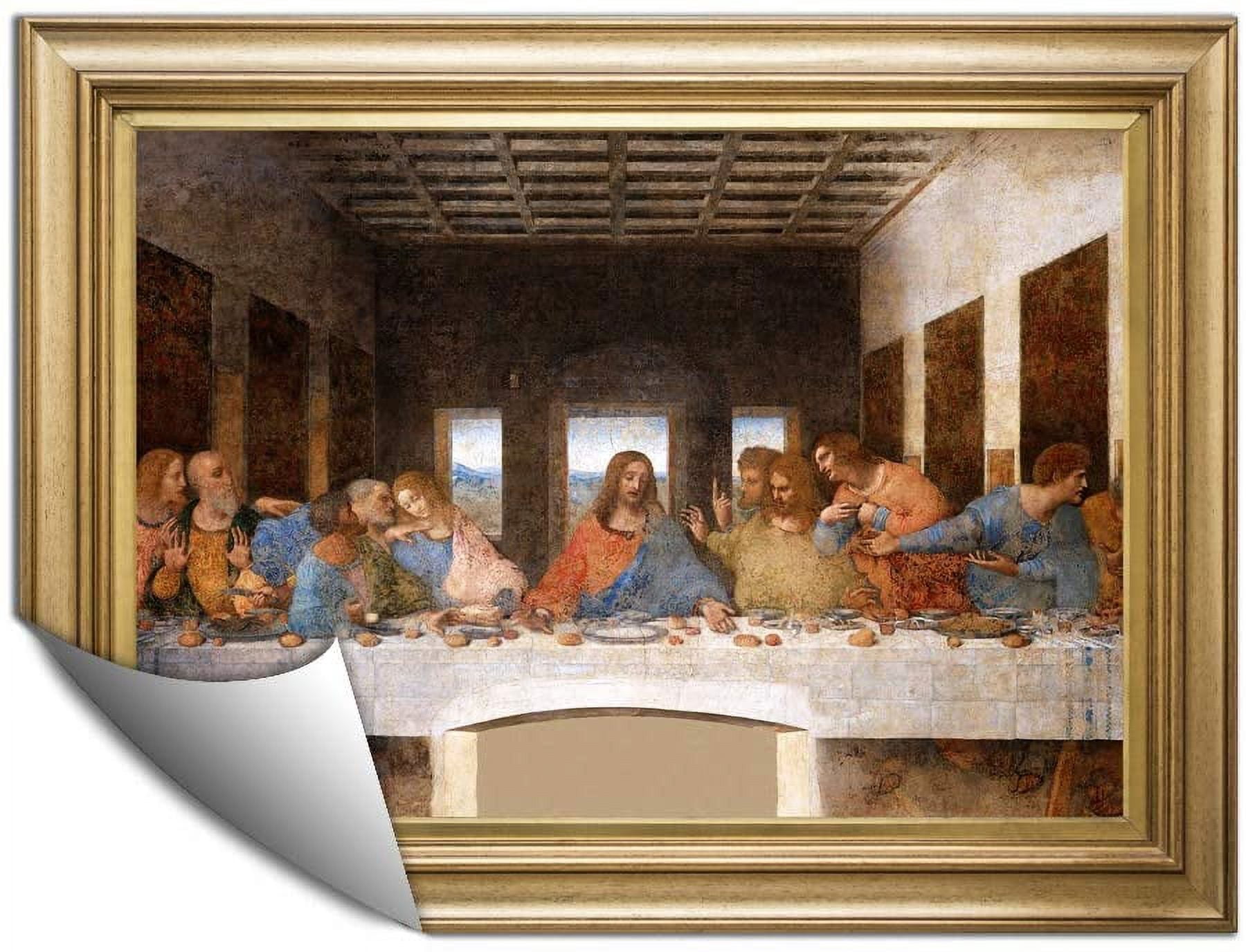 IDEA4WALL The Last Supper by Leonardo Da Vinci Art Prints Peel and ...