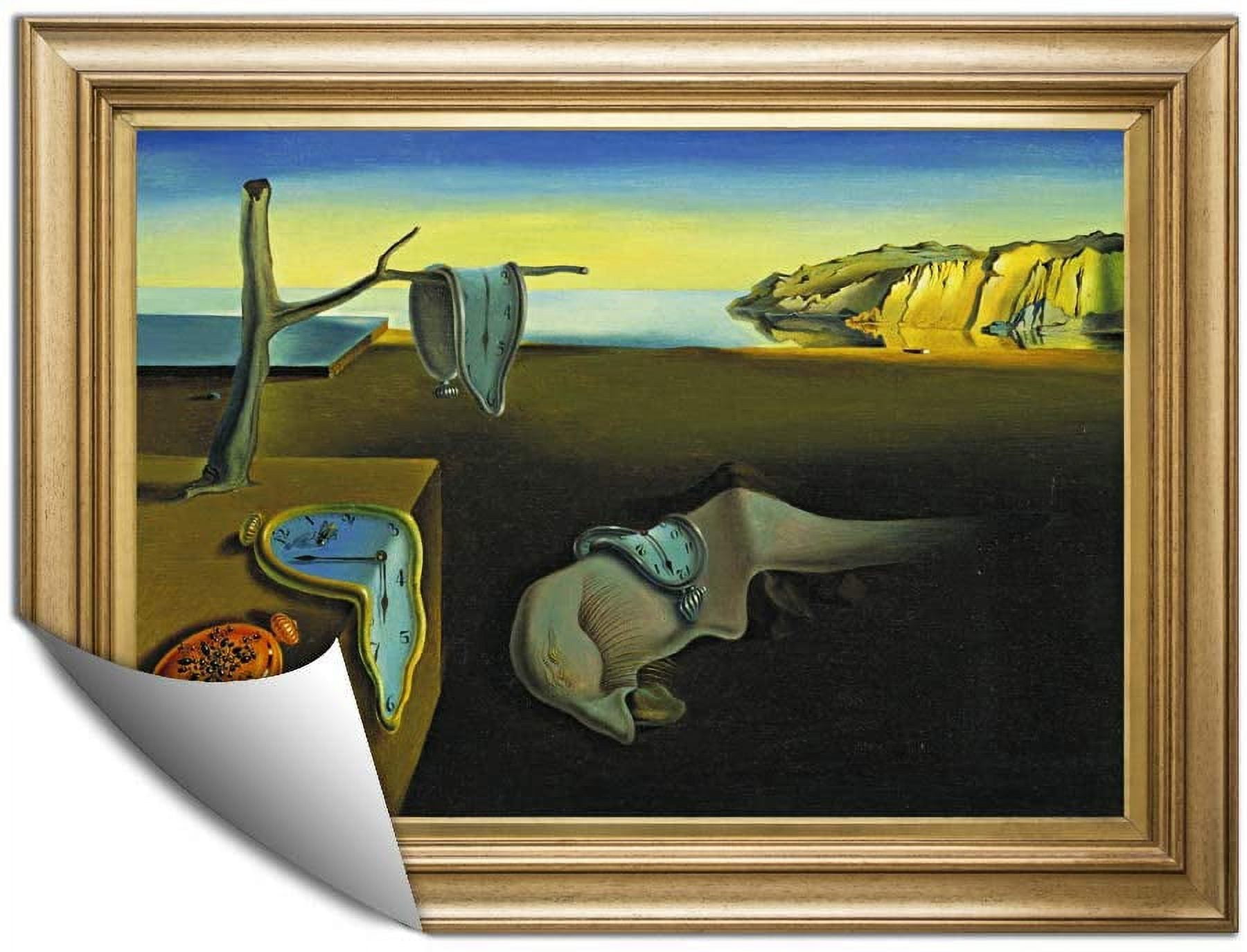 IDEA4WALL The Persistence of Memory by Salvador Dalí Art Prints ...