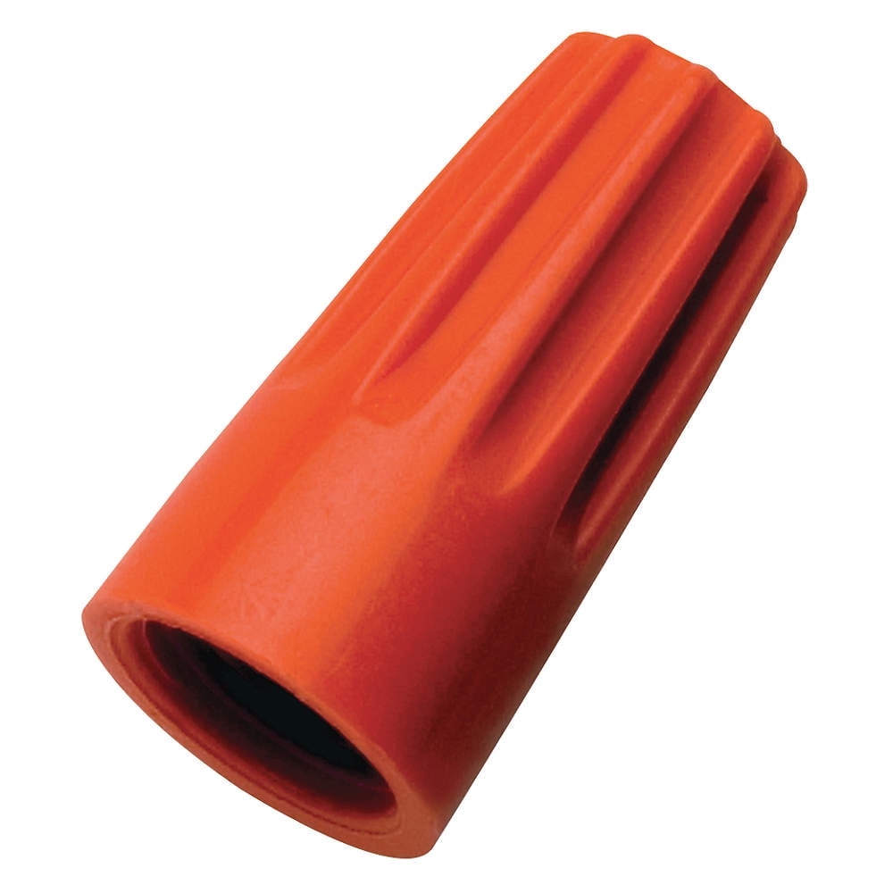 IDEAL 30-073 Wire-Nut 73B Wire Connector, Orange (Pack of 100 ...