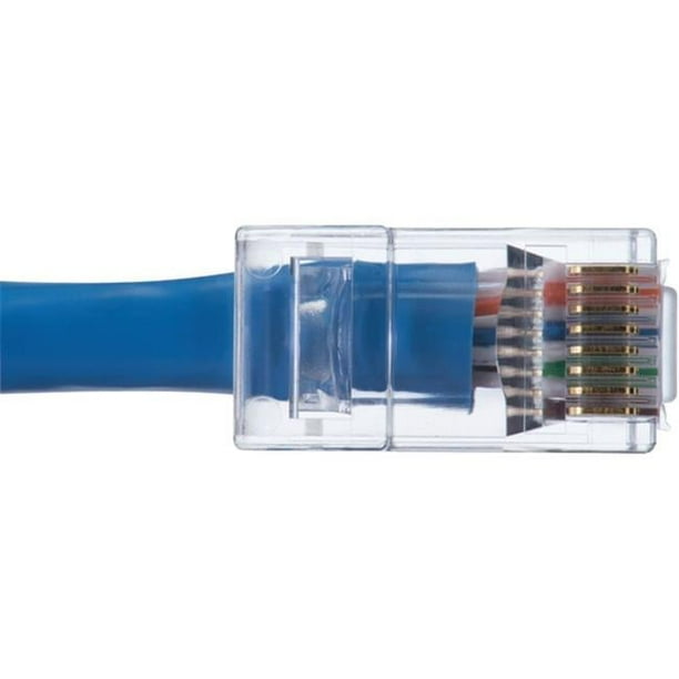Ideal Modular Plug,Category 6 Cable,Clear,PK50 85-376 - Walmart ...