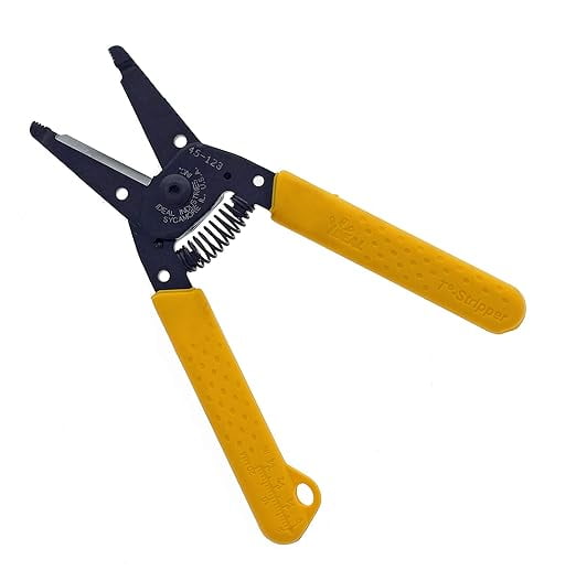 IDEAL Electrical 45-123 T-Cutter Wire Cutter - Spring Loaded Steel ...
