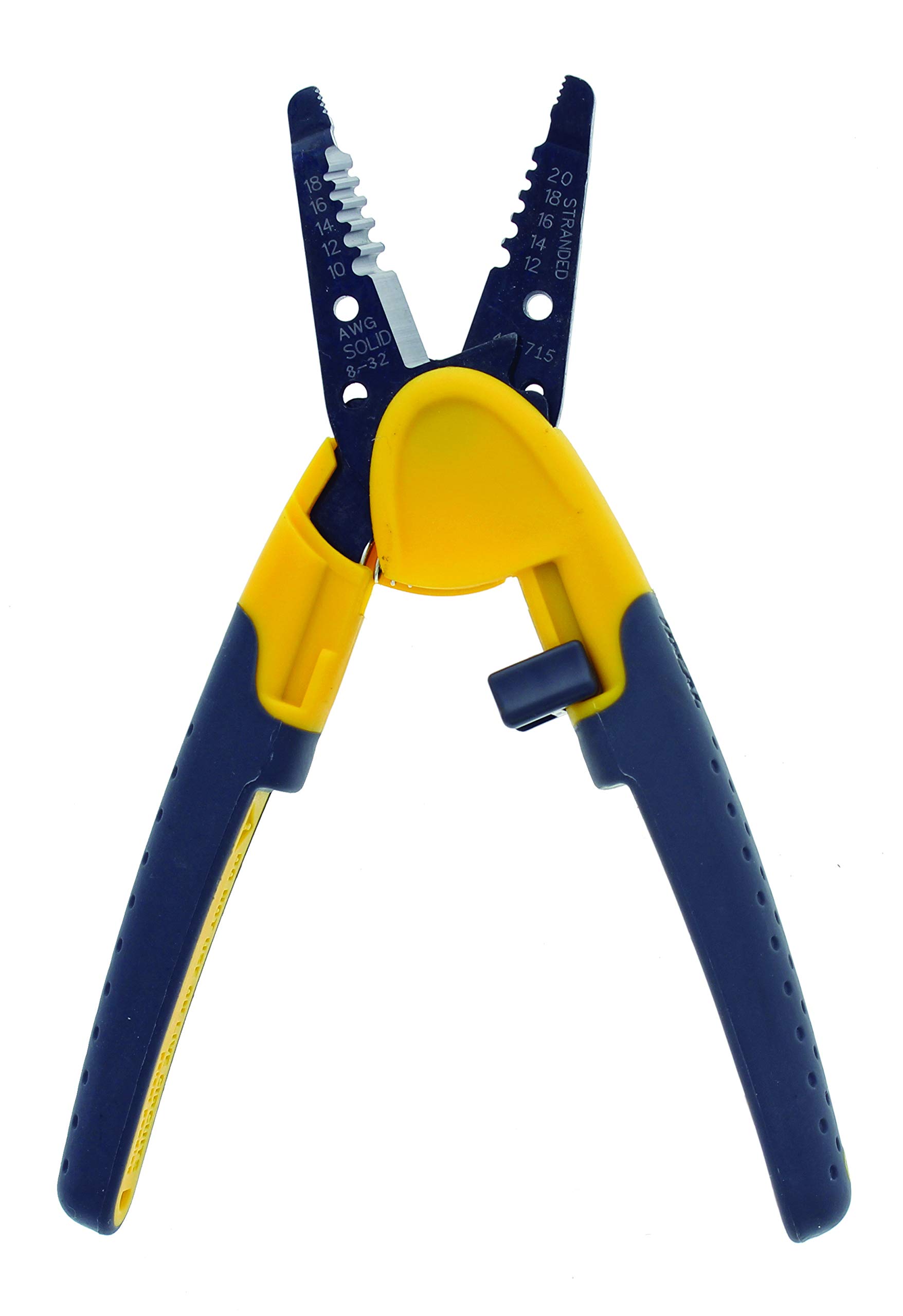 IDEAL Electrical 45-715 Kinetic Reflex T-Stripper - 10-18 AWG Solid, 12 ...