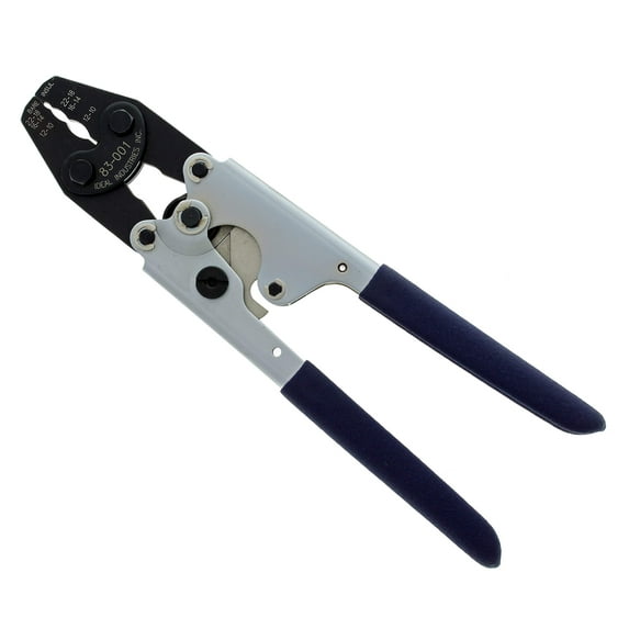 IDEAL Electrical 83-001 Ratchet Crimp Tool Heavy Duty, Ratchet Action ...