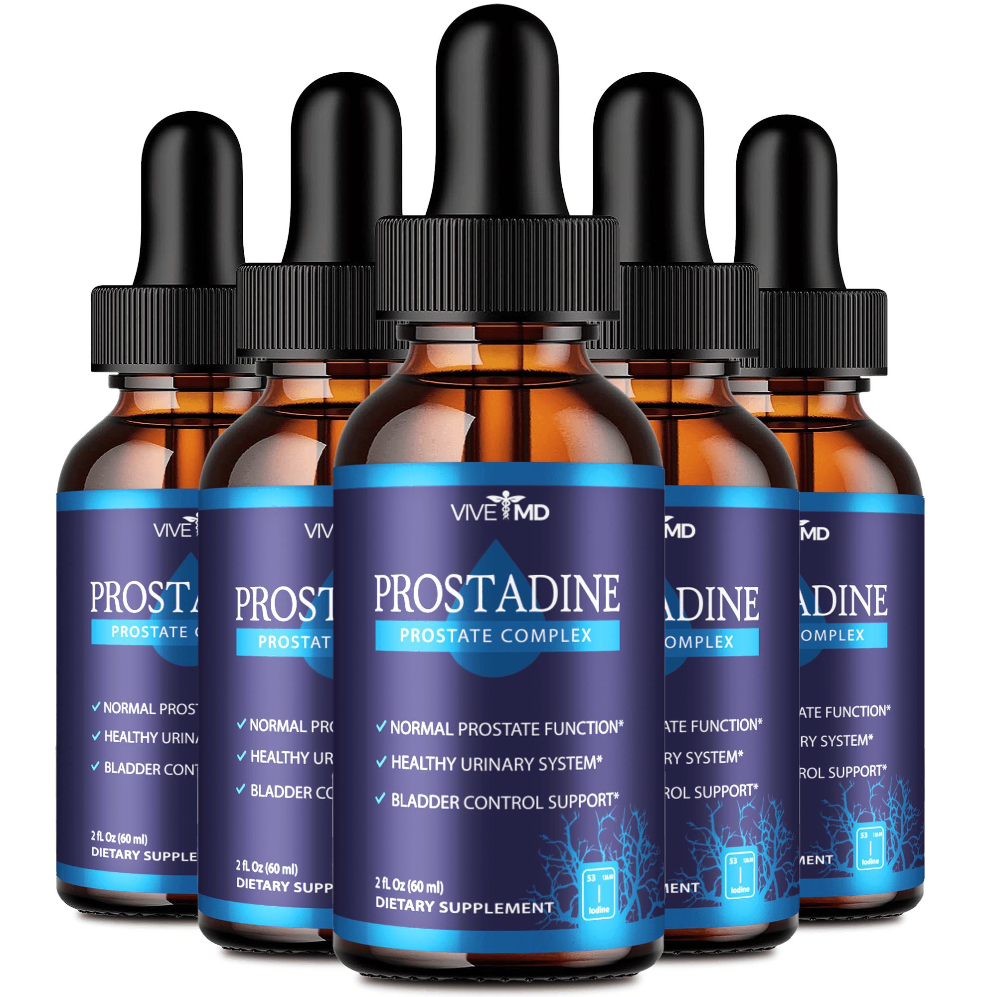 Ideal Performance 5 Pack Prostadine Official Drop Formula Prostadine