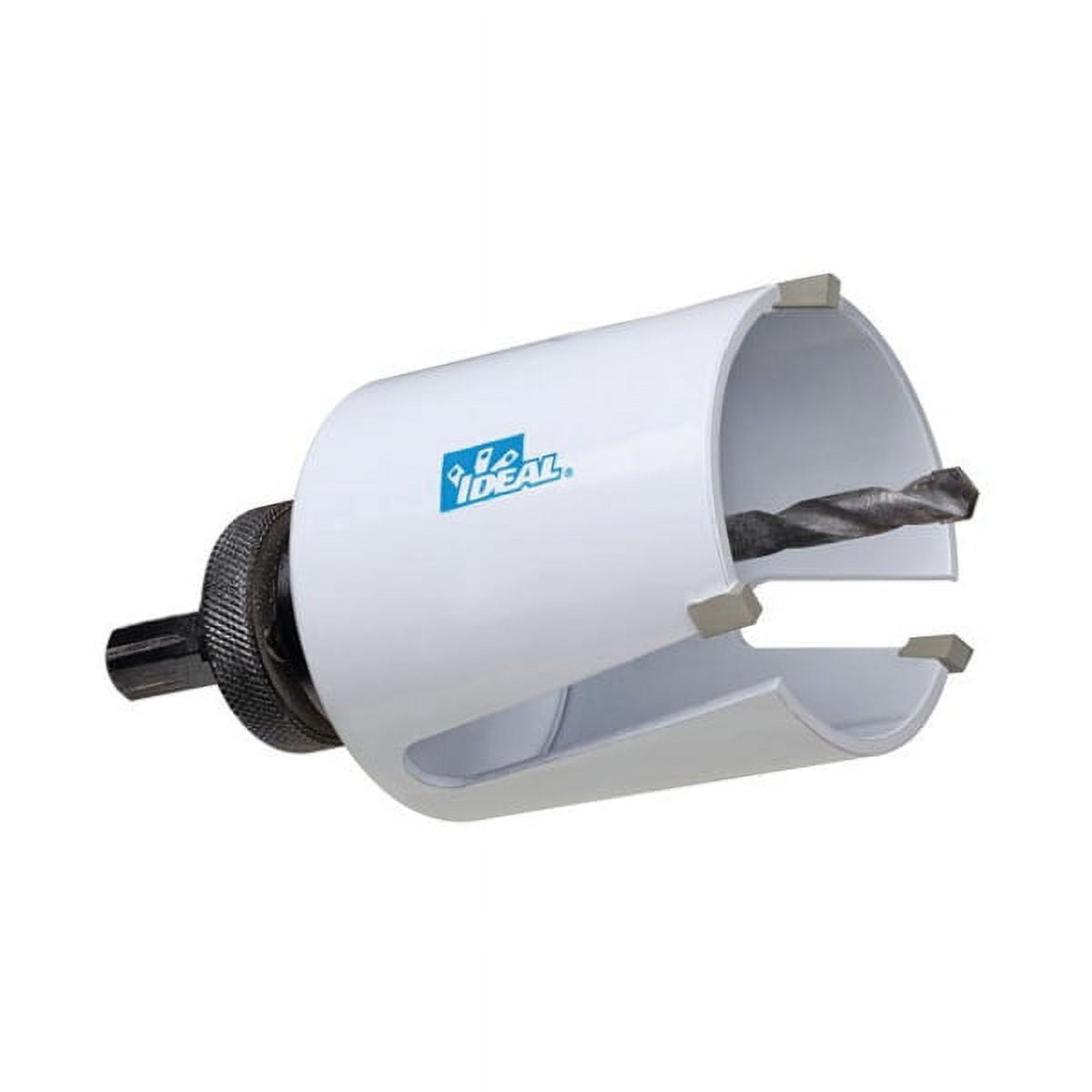 IDEAL® TRI-BORE™ 36-364 Multi-Purpose Hole Saw, 6-3/8 in Dia, Carbide ...