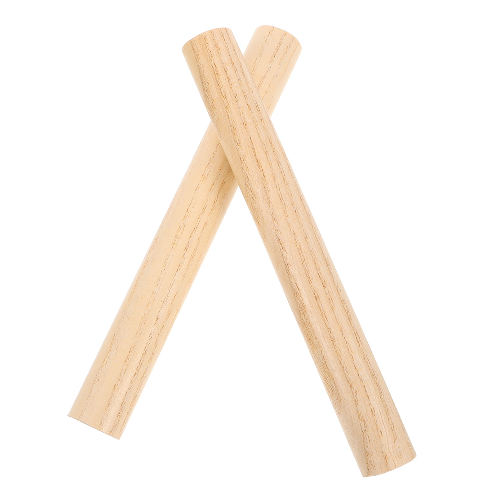 IDEANATEGRATE 1 Pair Cylindrical Wood Rhythm Sticks for Kids and ...
