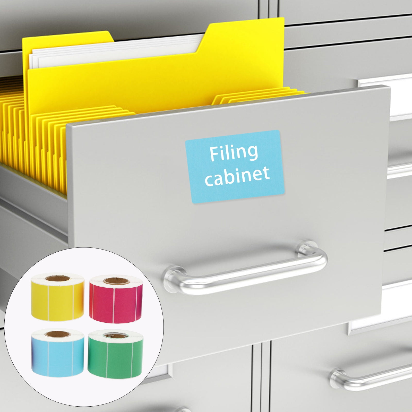 IDEANATEGRATE 1 Set Name Tags Sticker for Address and Labelling 60*40 ...