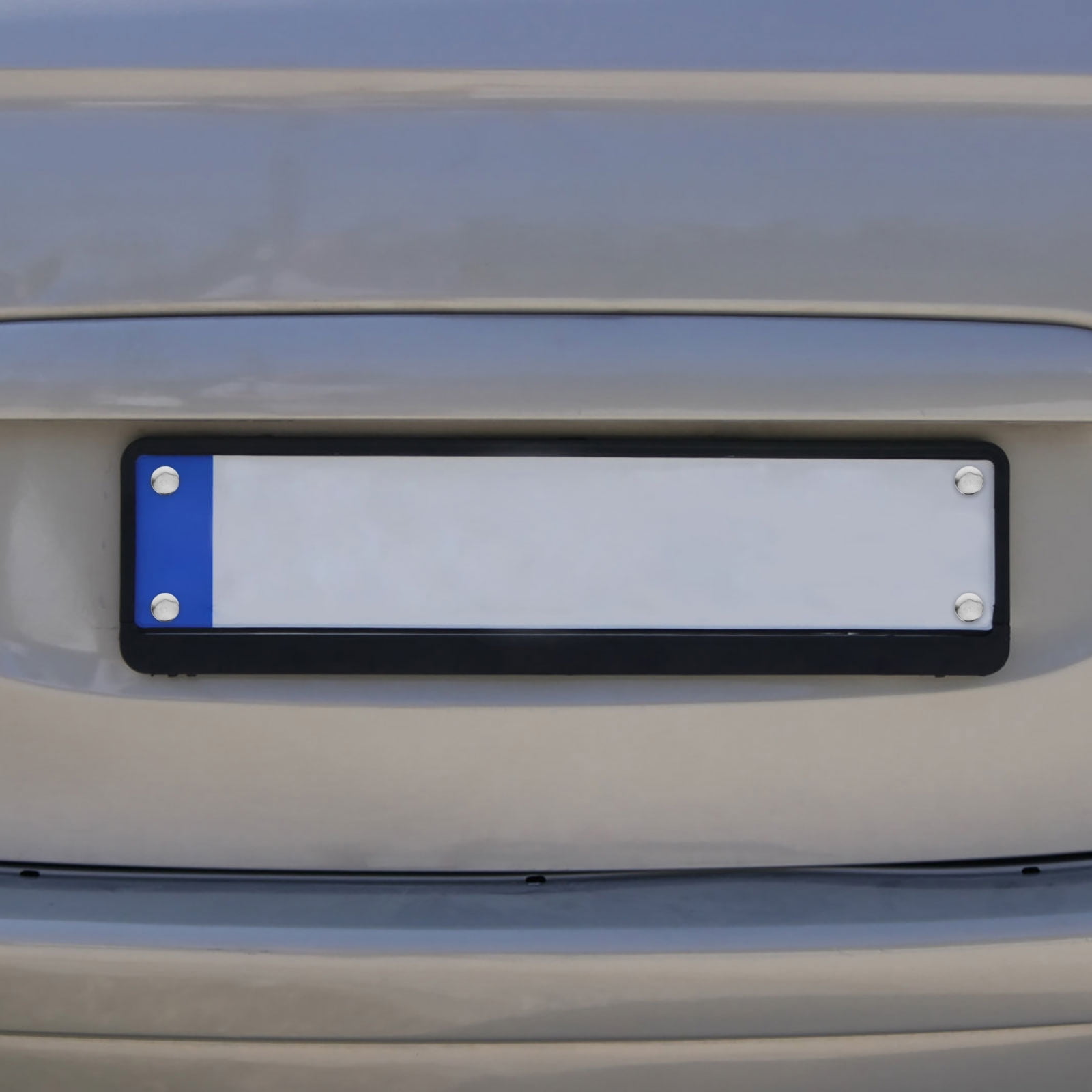 IDEANATEGRATE 1 Set Stainless Steel Compact Mounting License Plate ...