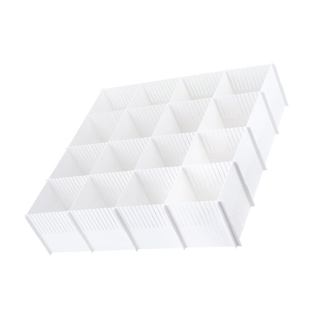 IDEANATEGRATE 10Pcs Drawer Storage Partition Board White for Closet ...