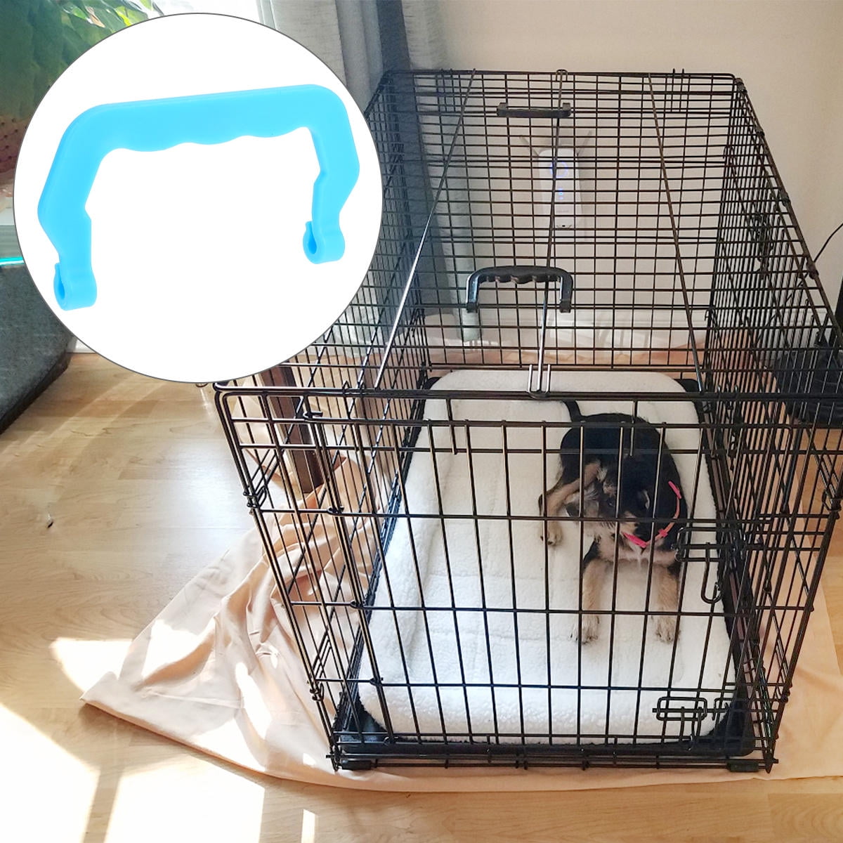 IDEANATEGRATE 10Pcs Sky-Blue Ergonomic Grip Plastic Replacement Handles ...