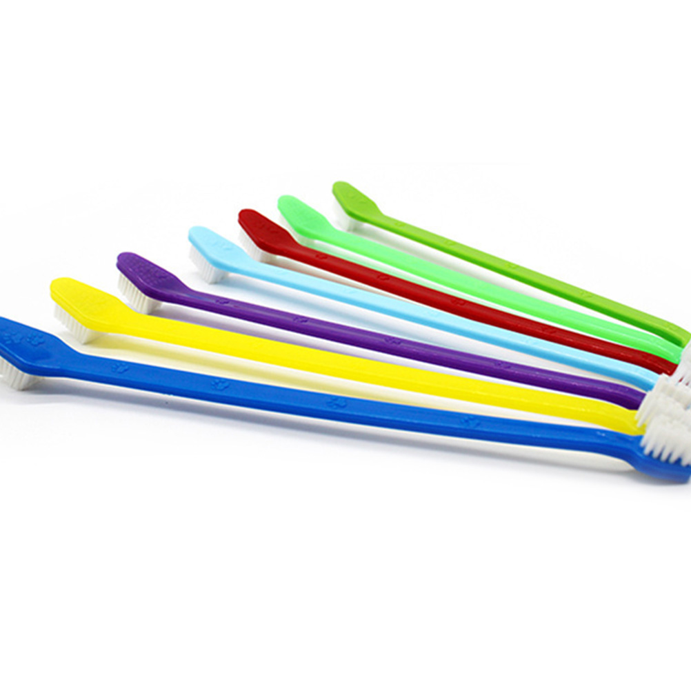 IDEANATEGRATE 11Pack Canine Toothbrush Angled Design for Teeth Cleaning ...