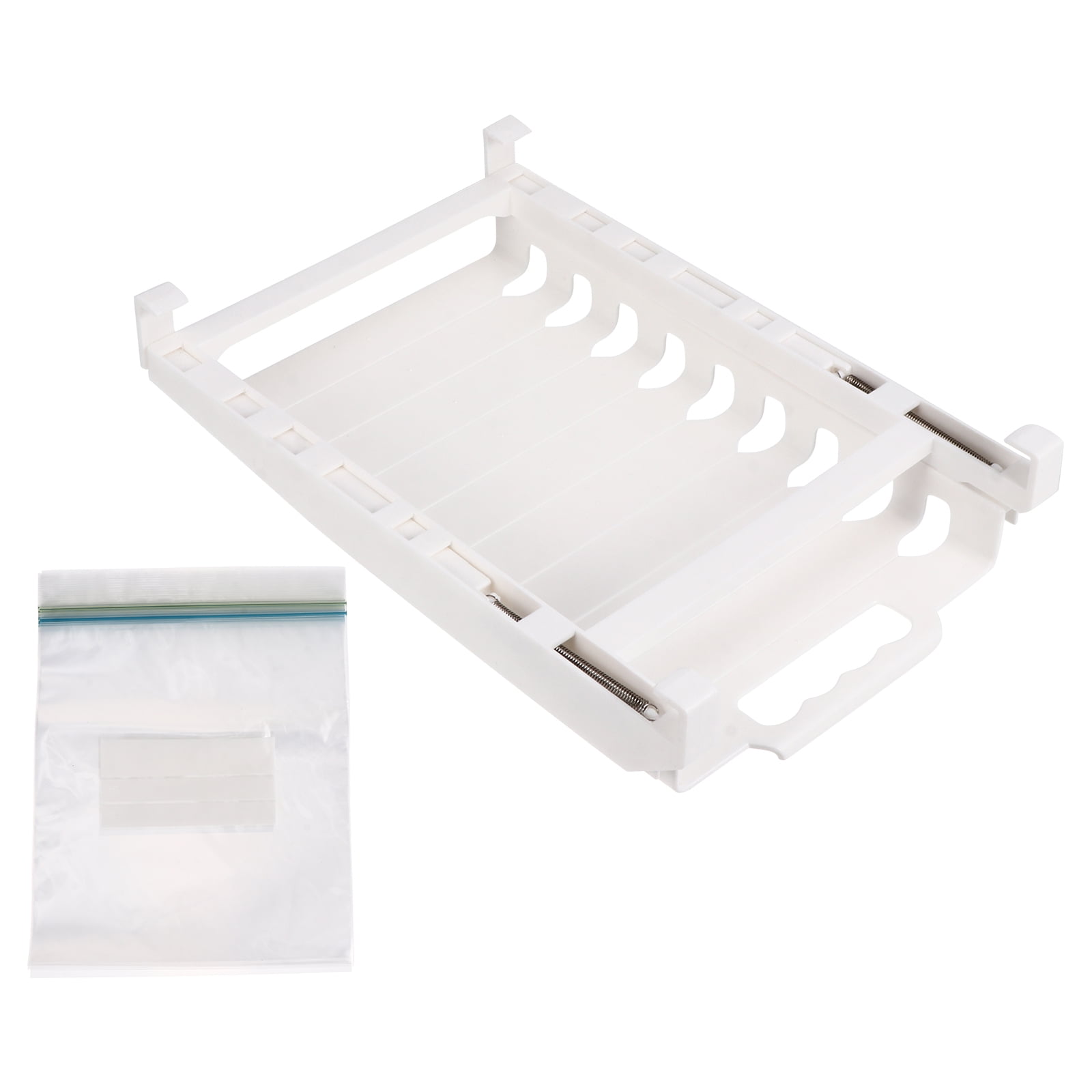 IDEANATEGRATE 11Pcs Refrigerator Hanging Storage Rack and Sealed Bags ...