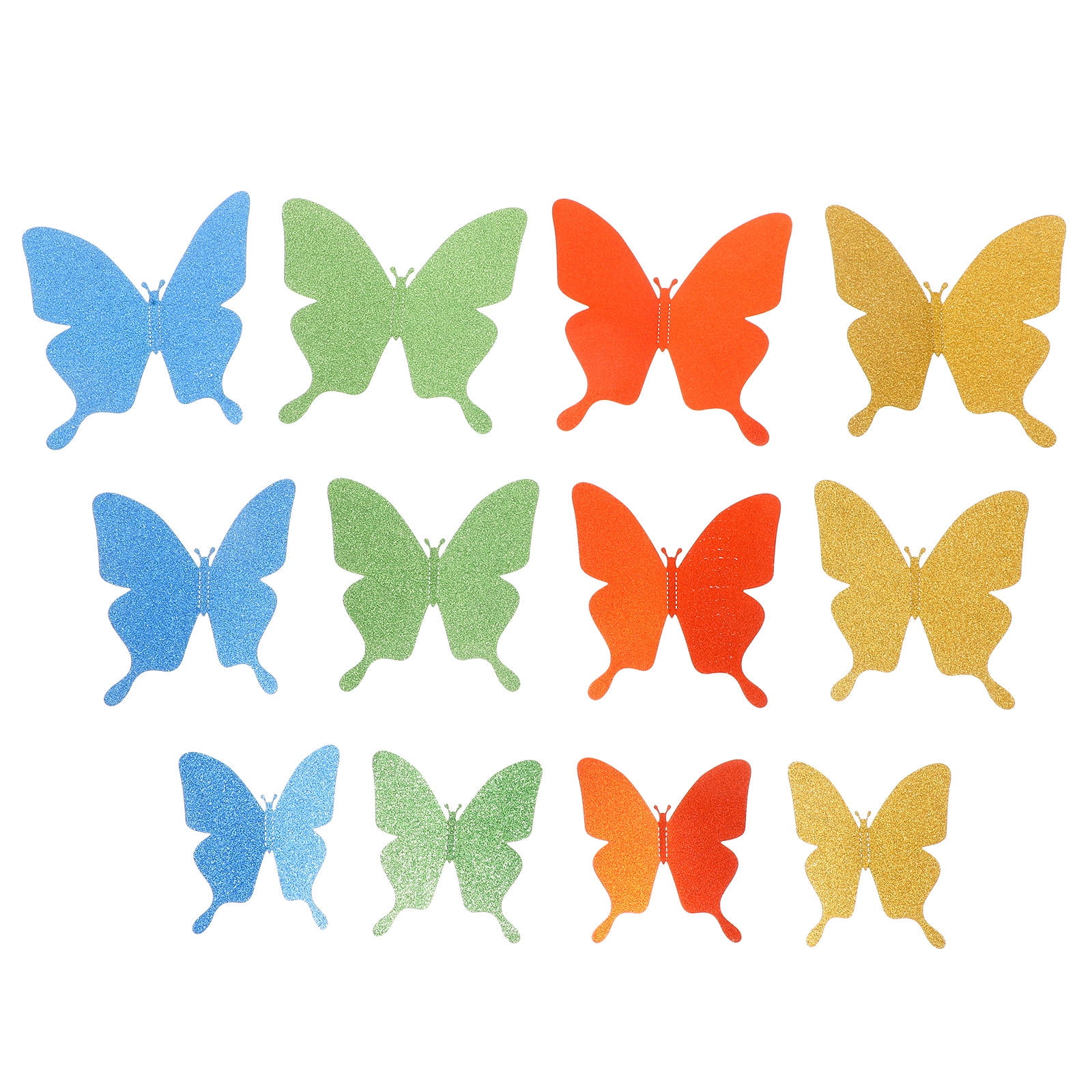 IDEANATEGRATE 12Pcs Creative Realistic Butterflies Decorative And ...