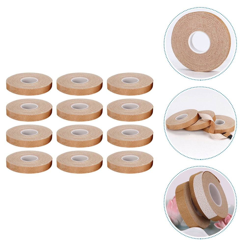 IDEANATEGRATE 12Set Guzheng Tapes Light Brown Elastic Cloth Finger ...