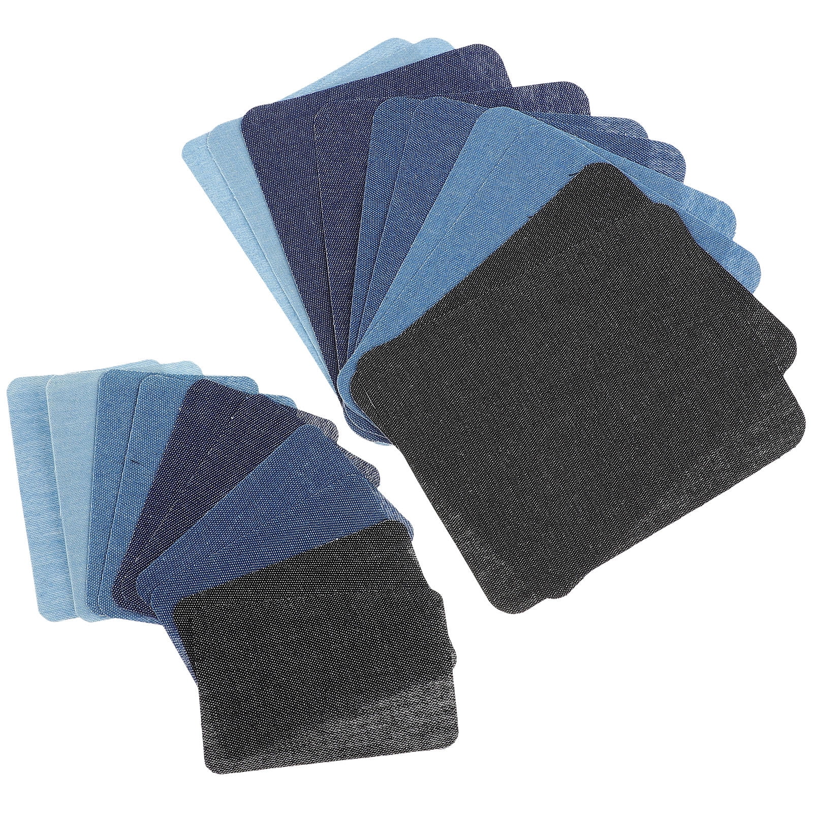 IDEANATEGRATE 18Pcs Iron-On Patches for Clothes Assorted Color Various ...