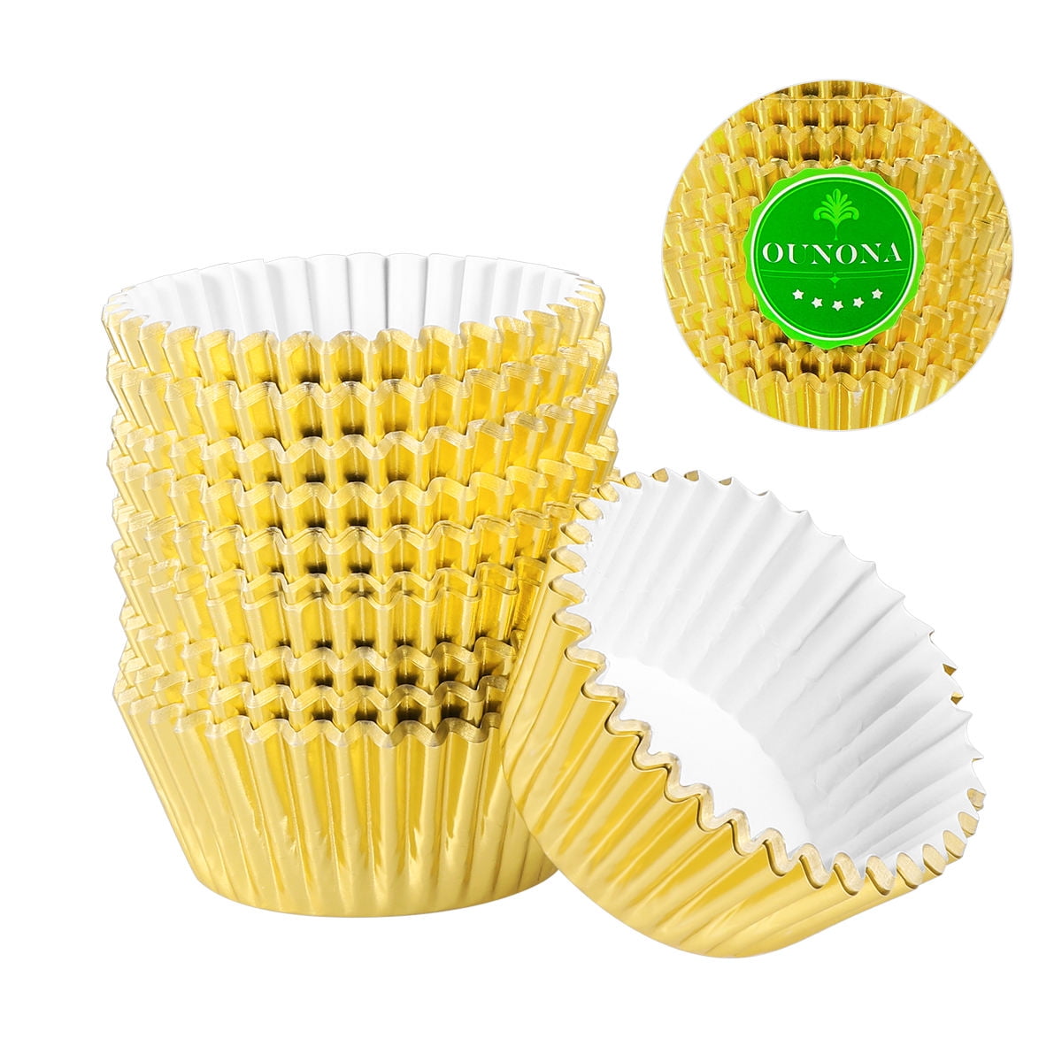 IDEANATEGRATE 18Set Baking Cups for Oven Grease-Resistant Paper ...