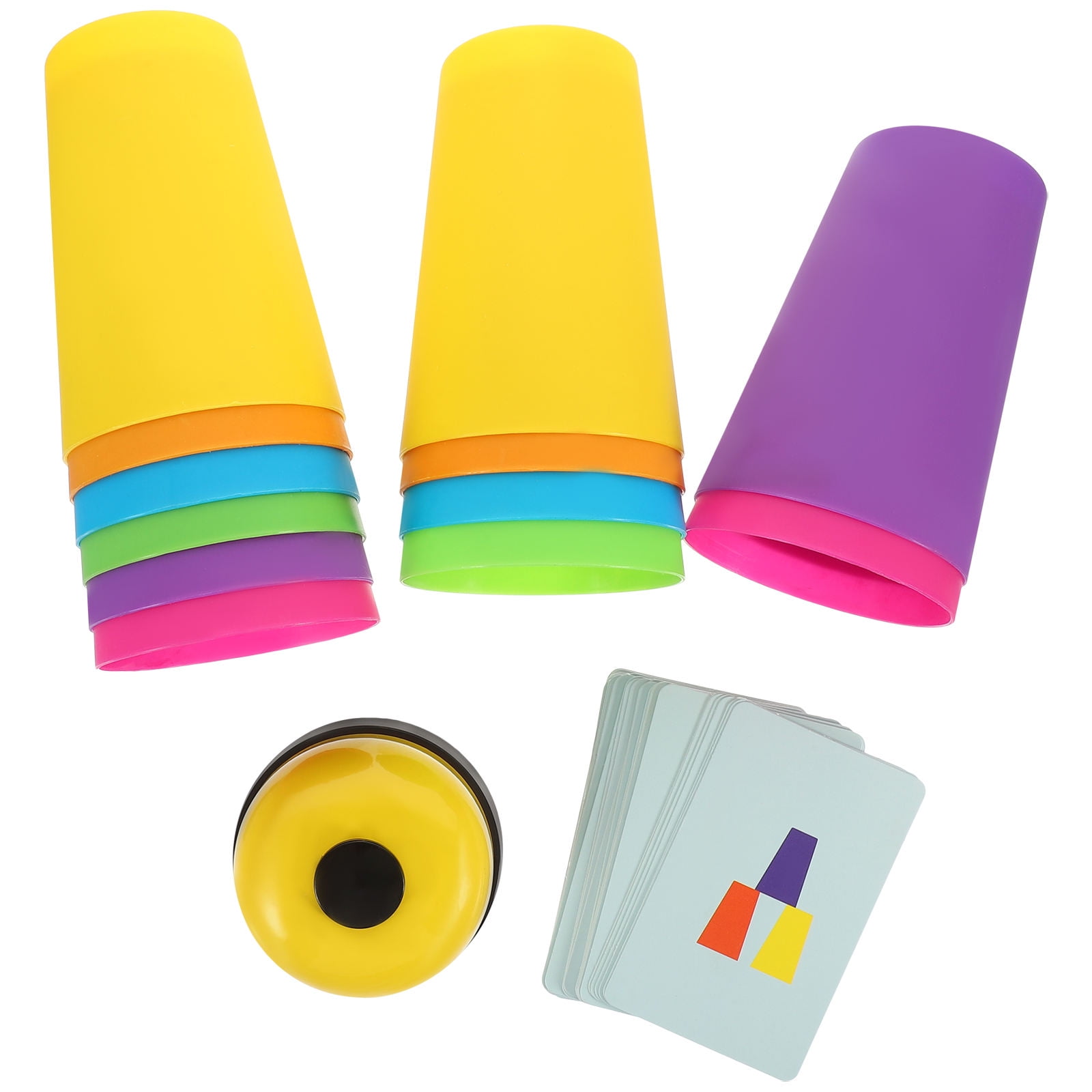 IDEANATEGRATE 18Set Colorful Stacking Cups for Toys for Toddlers ...