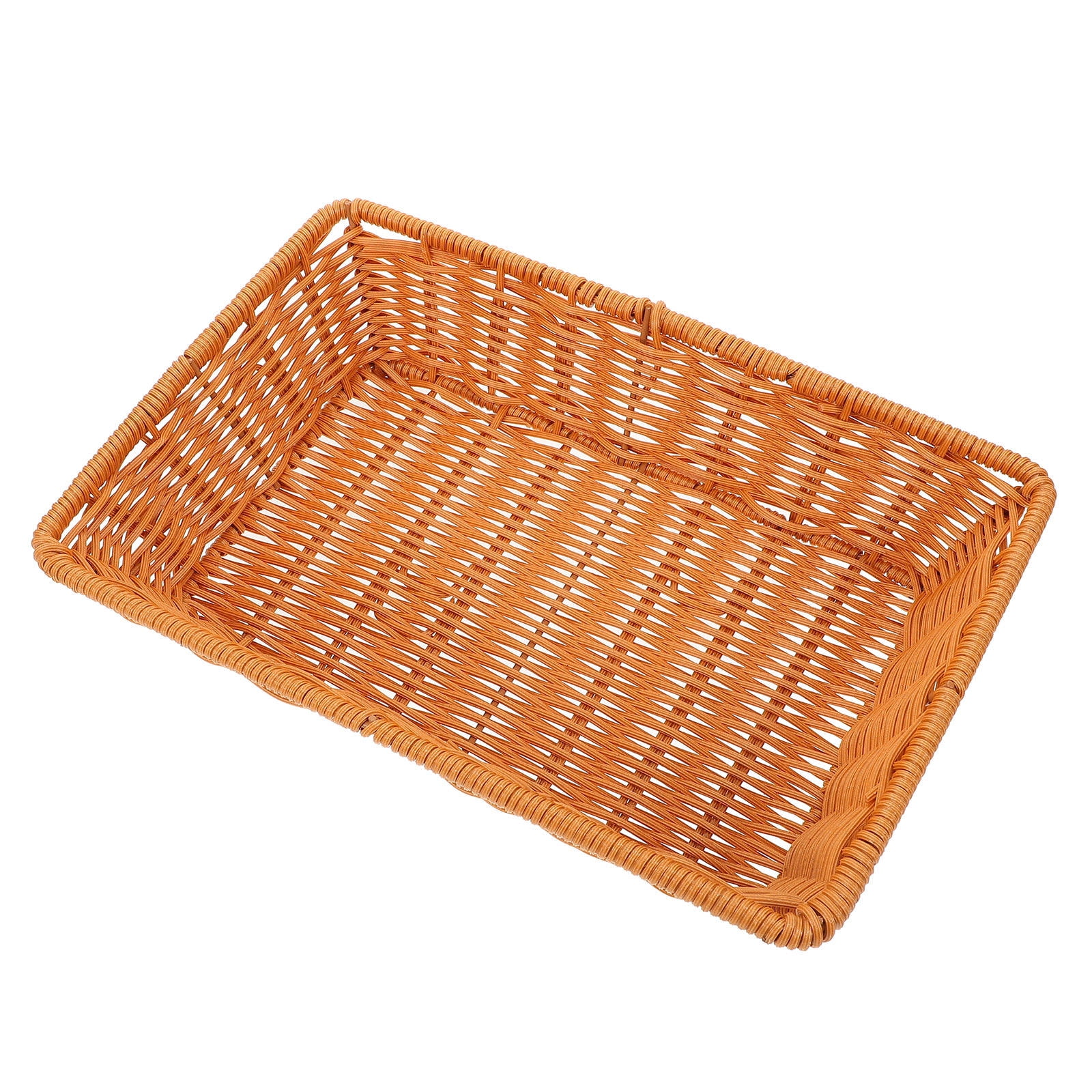 IDEANATEGRATE 1Pack Bread Basket Woven Design for Kitchen Storage 11 ...