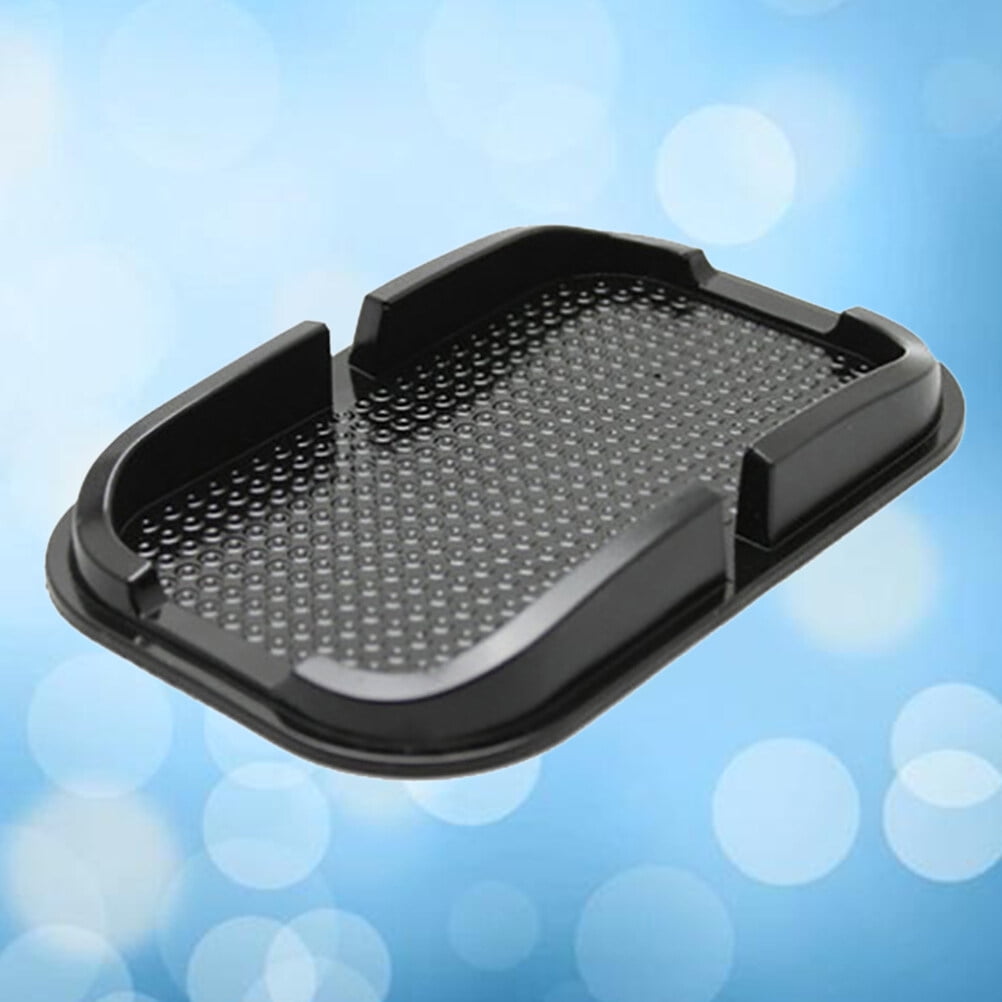 IDEANATEGRATE 1Pack Car Dashboard Non Slip Mats Black Rectangular For ...