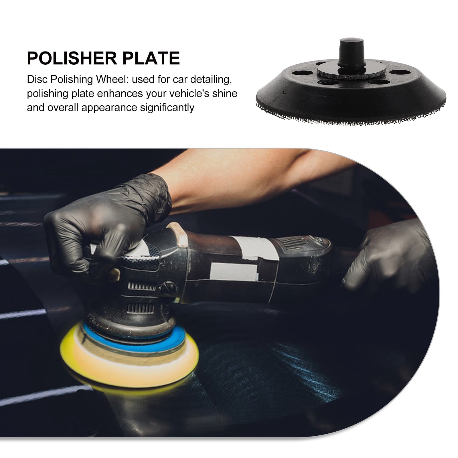 IDEANATEGRATE 1Pack Disc Sander Base Plate for Furniture Polishing ...